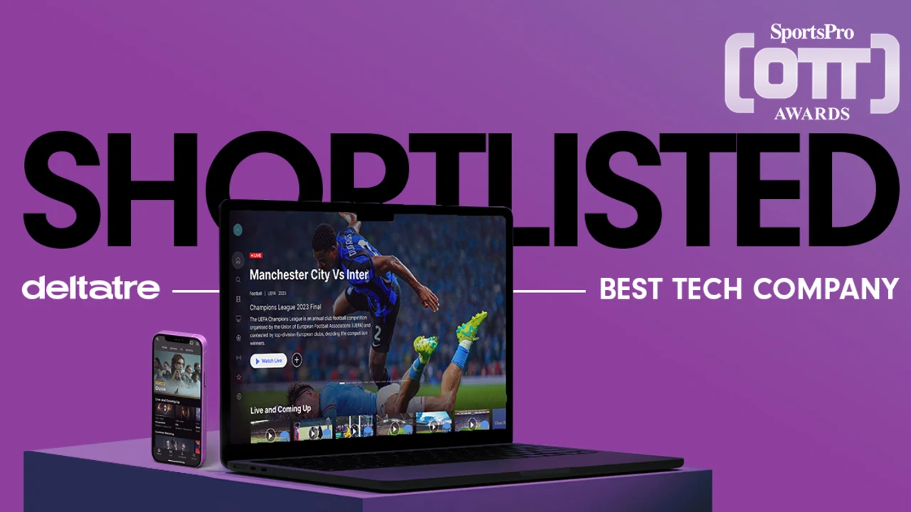 Deltatre shortlisted as Best Tech Company at the SportsPro OTT Awards 2024